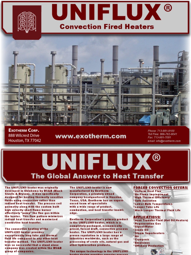 Uniflux Heater Brochure PDF | PDF | Hvac | Heat Transfer Uniflux Heater Brochure PDF | PDF | Hvac | Heat Transfer