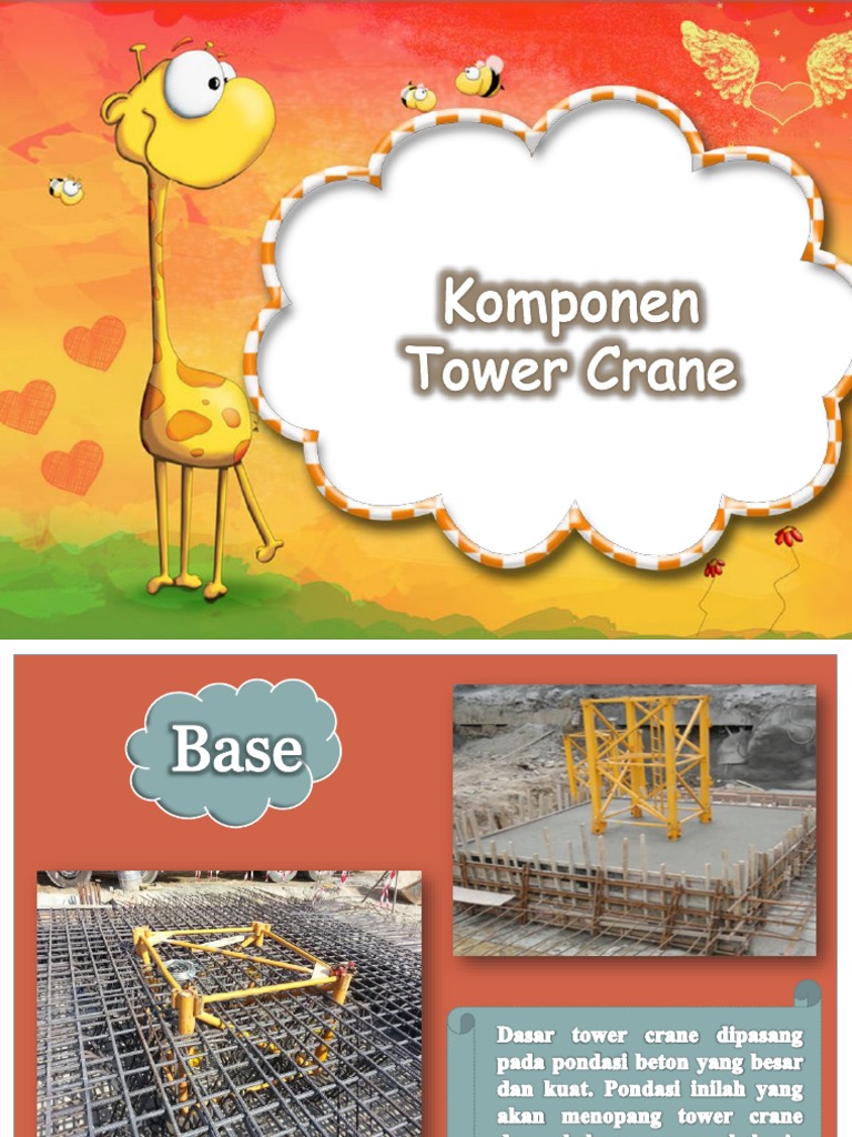 Komponen Tower Crane | PDF