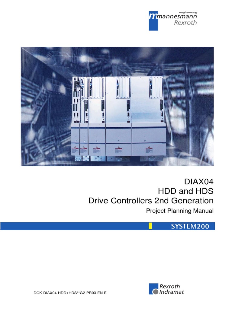 HDS HDD PR03 Indramat System200 PDF | PDF | Power Supply | Safety