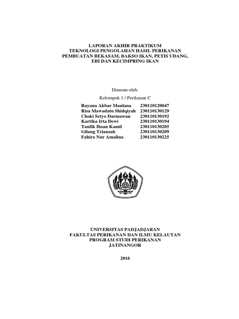 Laporan Akhir Praktikum TPHP | PDF