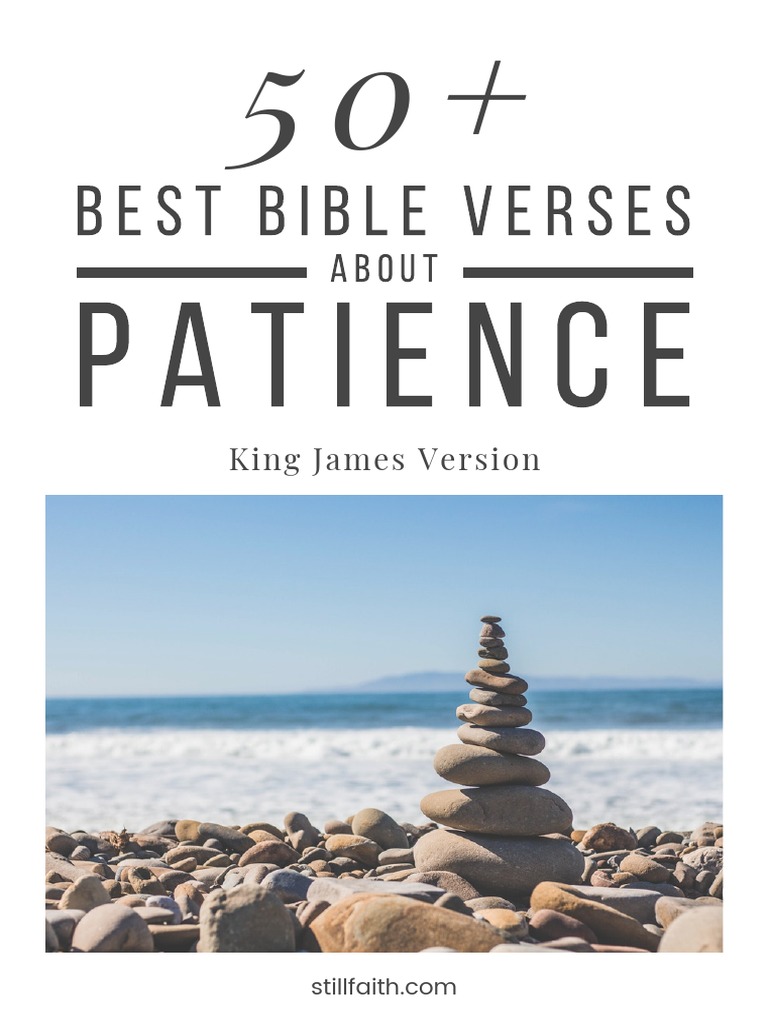 58 KJV Bible Verses on Patience | PDF | Patience | Religious Behaviour ...