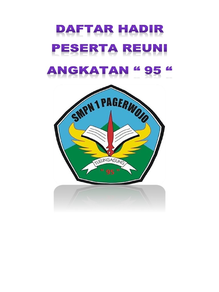 LOGO Daftar Hadir Peserta Reuni | PDF