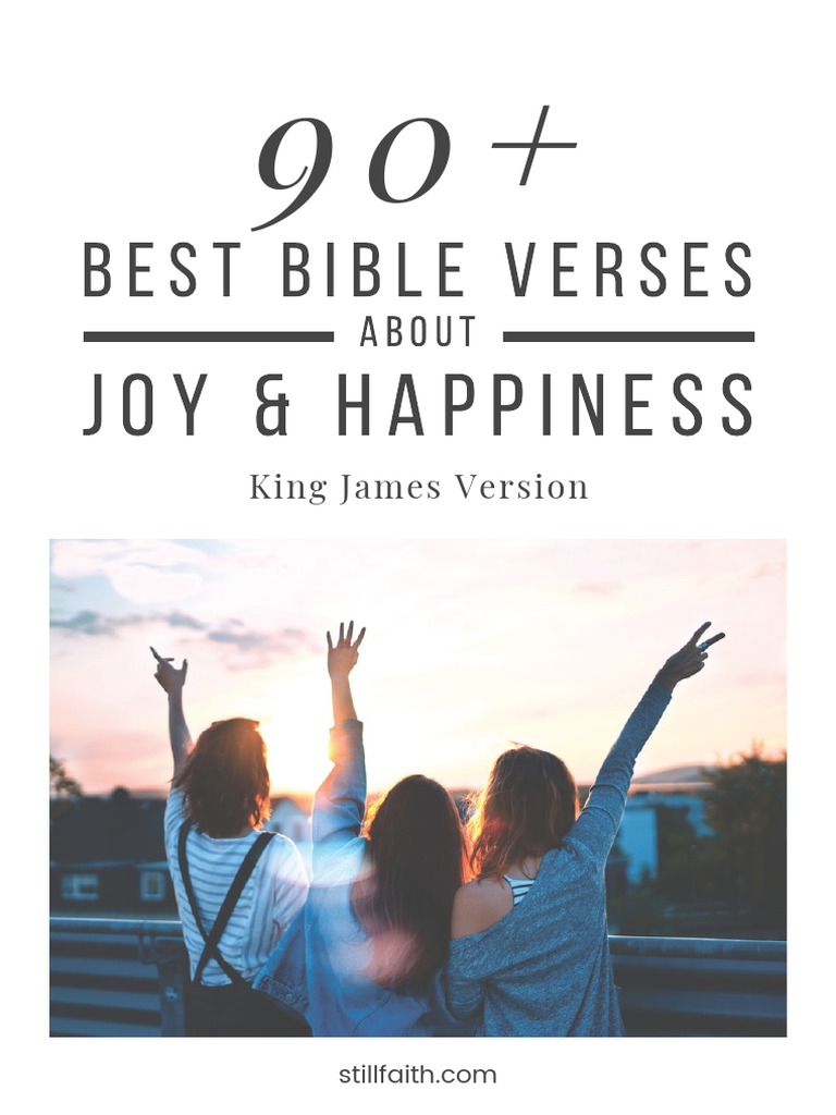 90+ Best Bible Verses About Joy & Happiness | Epistle To The Romans ...