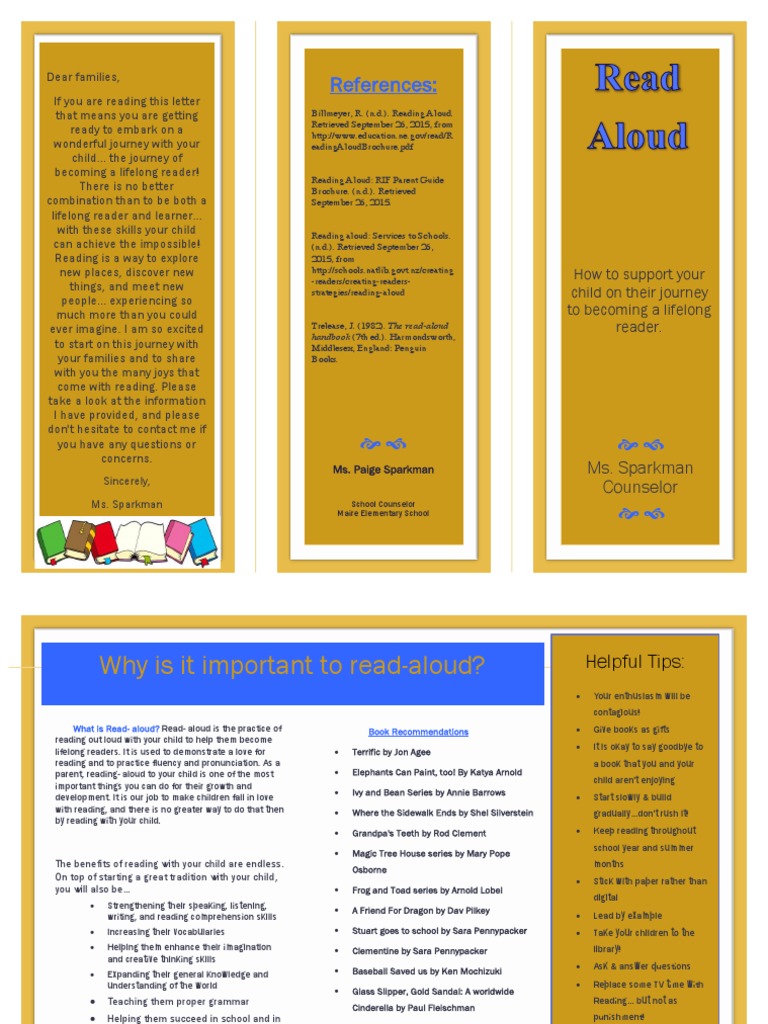 Read Aloud Brochure | PDF