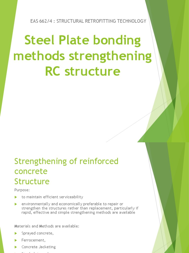 Steel Plate Bonding Method | PDF | Adhesive | Beam (Structure)