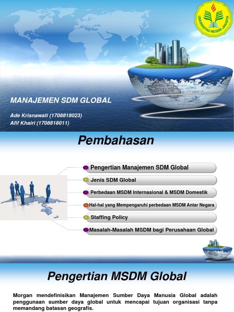 SDM Global | PDF