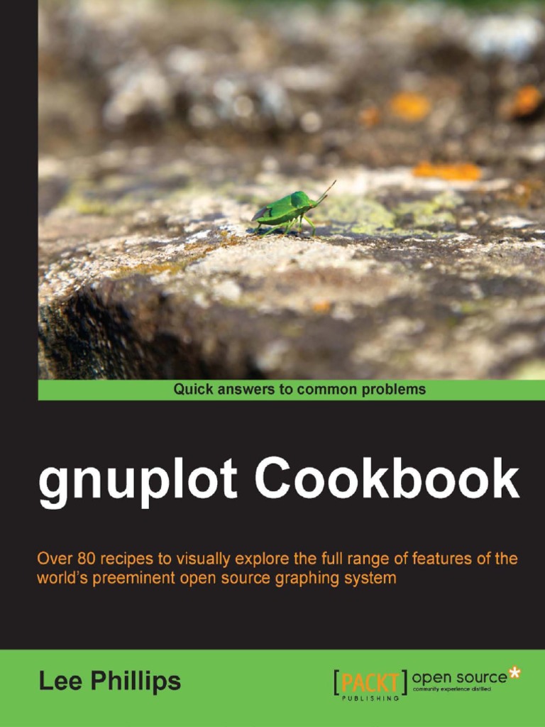 Gnuplot Cookbook | PDF | E Books | Books Gnuplot Cookbook | PDF | E Books | Books