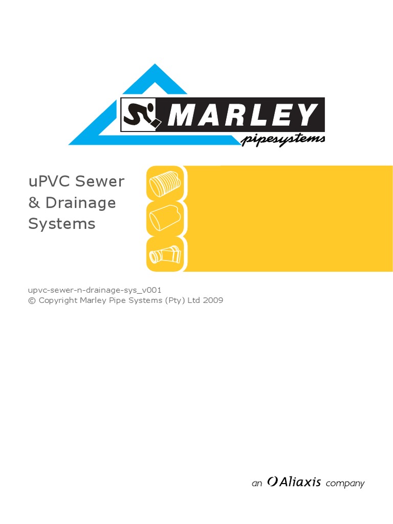 Upvc Sewer Drainage Systems Product Brochure PDF | PDF | Pascal (Unit ...