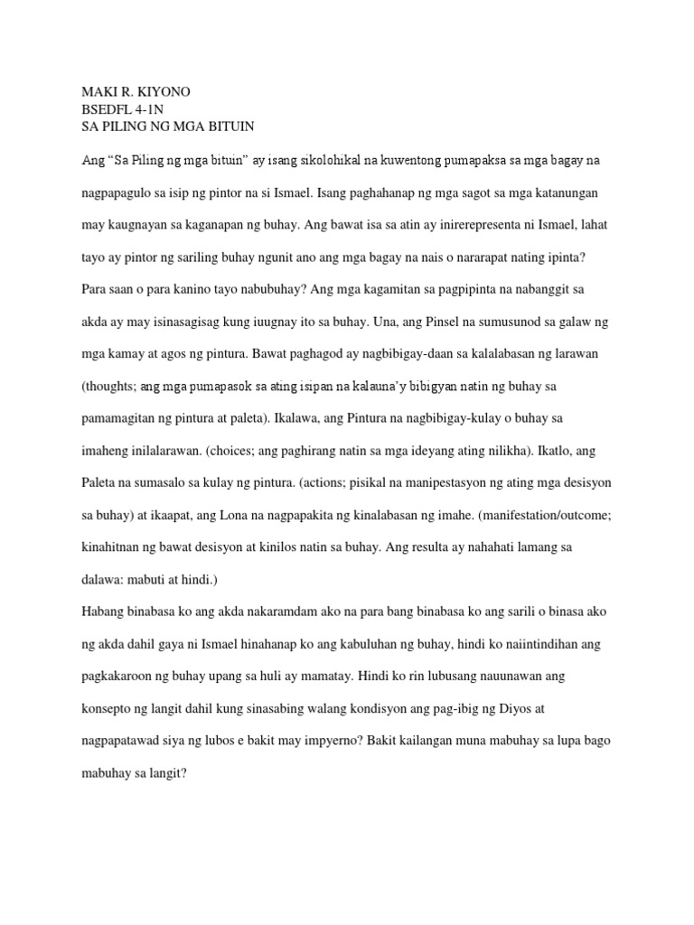 Sa Piling NG Mga Bituin | PDF