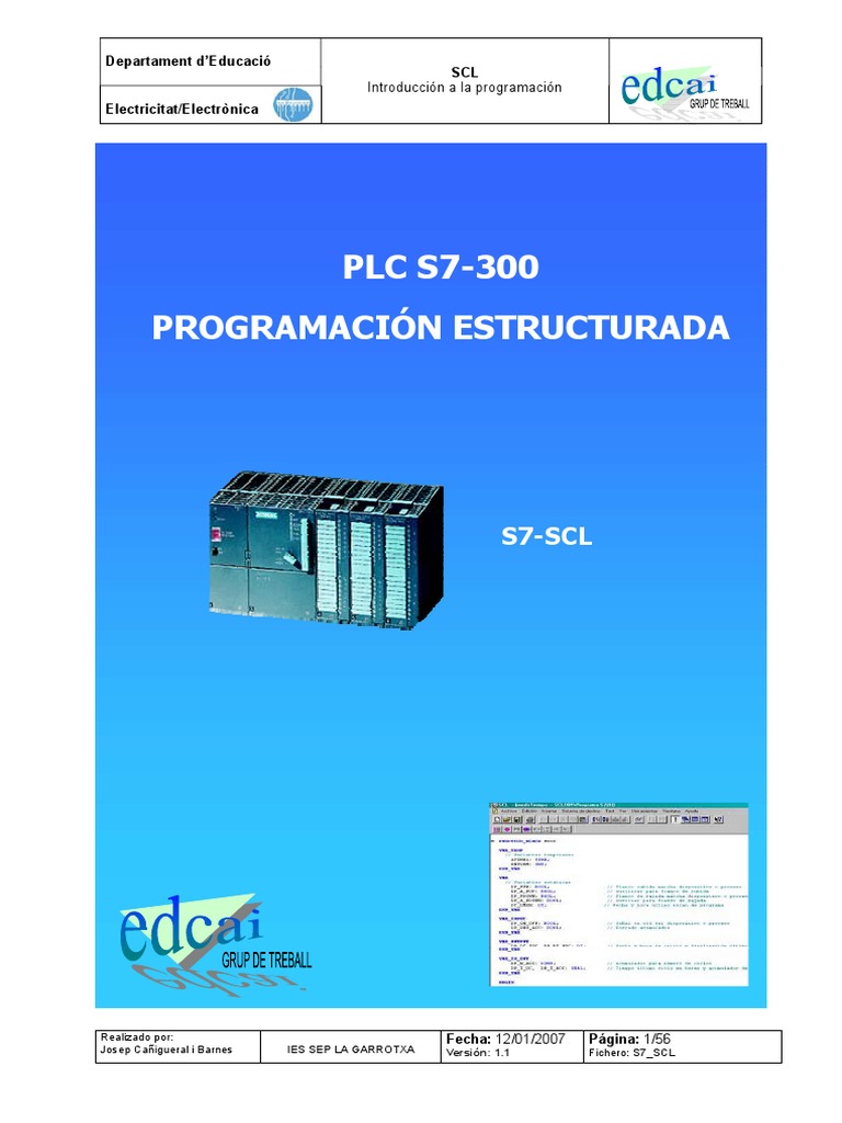 Programación SCL | PDF | Ciencia y matemática | Computadoras