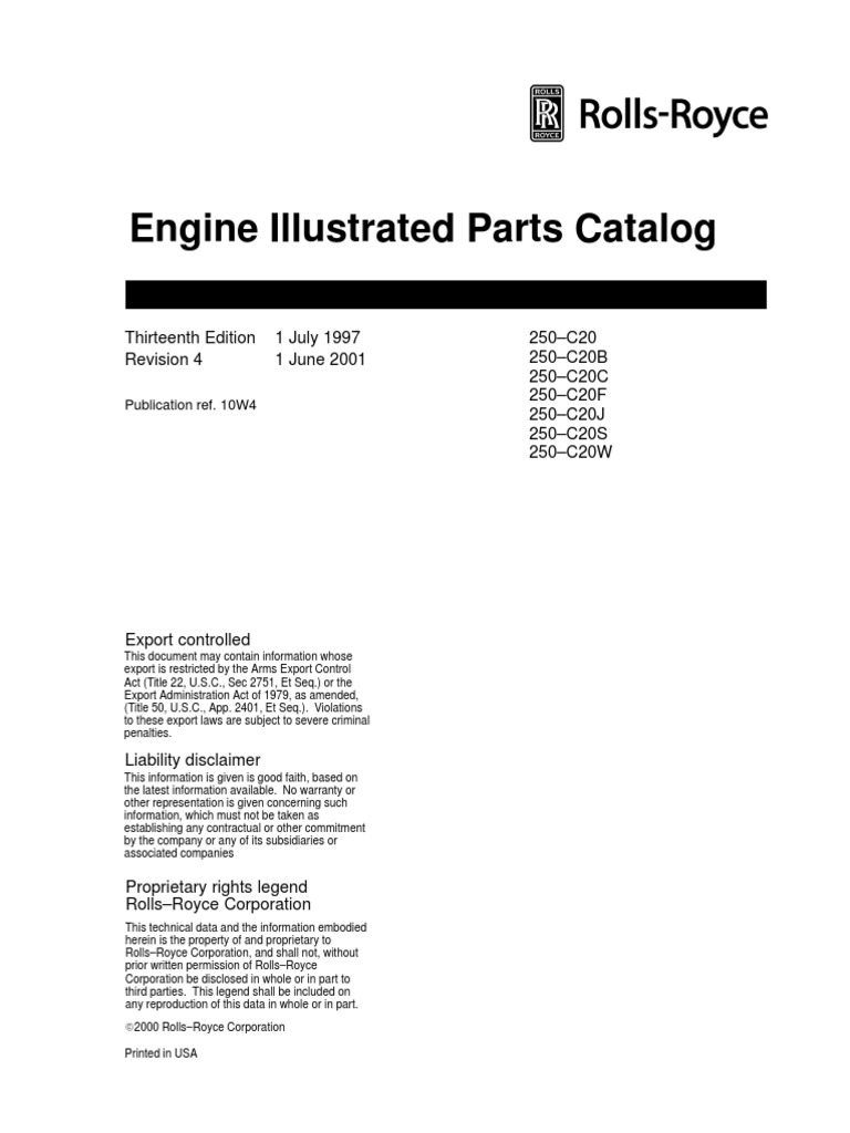 IPC (Ilustrated Parts Catalogue) Turbina | PDF | Transmission ...