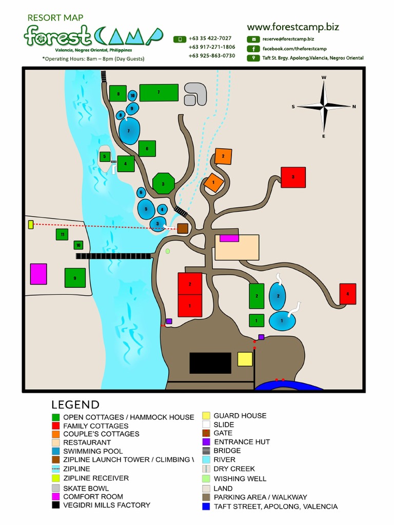 Forest Camp Valencia Resort Details | PDF