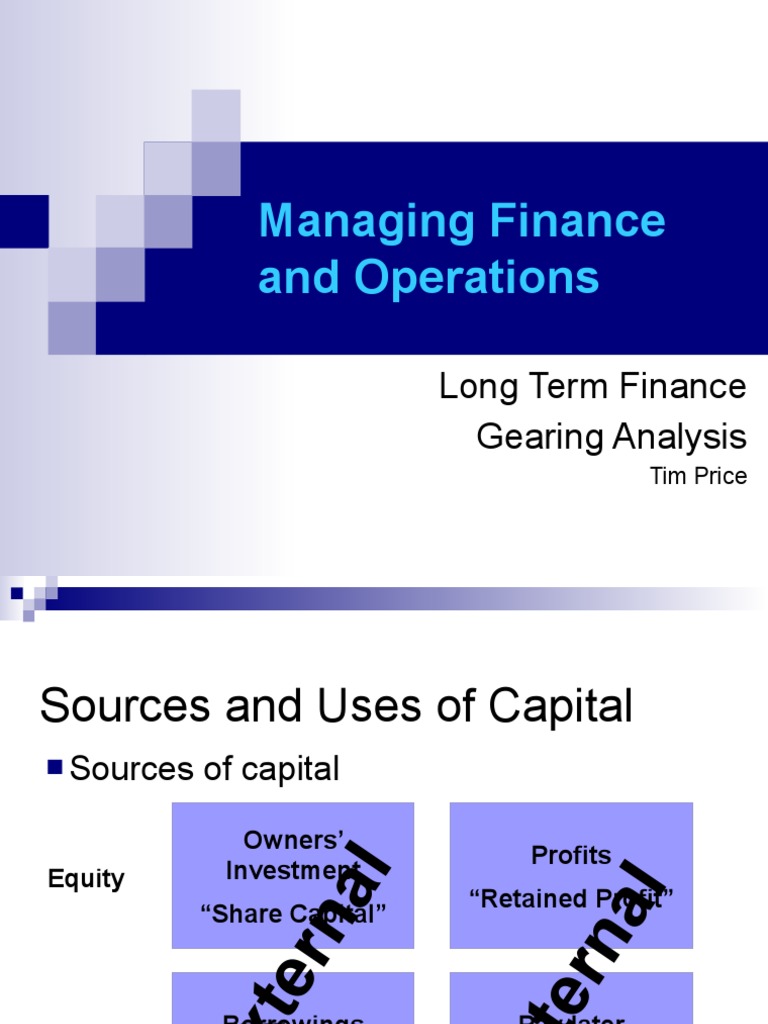 Long Term Capital, Ratio Analysis | PDF | Leverage (Finance ...