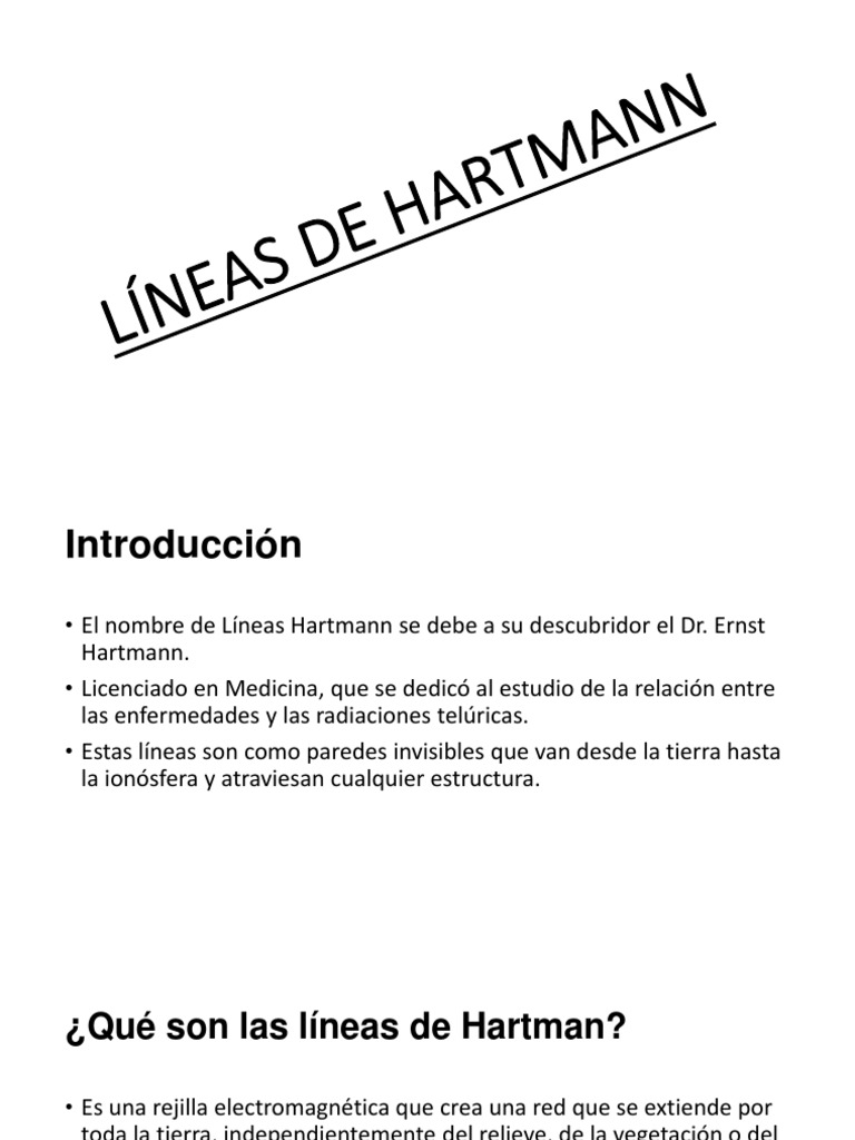 Líneas de Hartmann | PDF