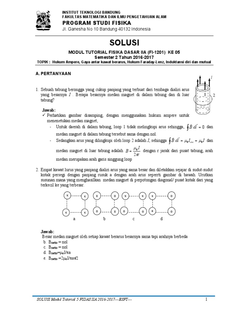 3517 - Solusi Modul Tutorial 5 Fidas Iia 2016-2017 | PDF