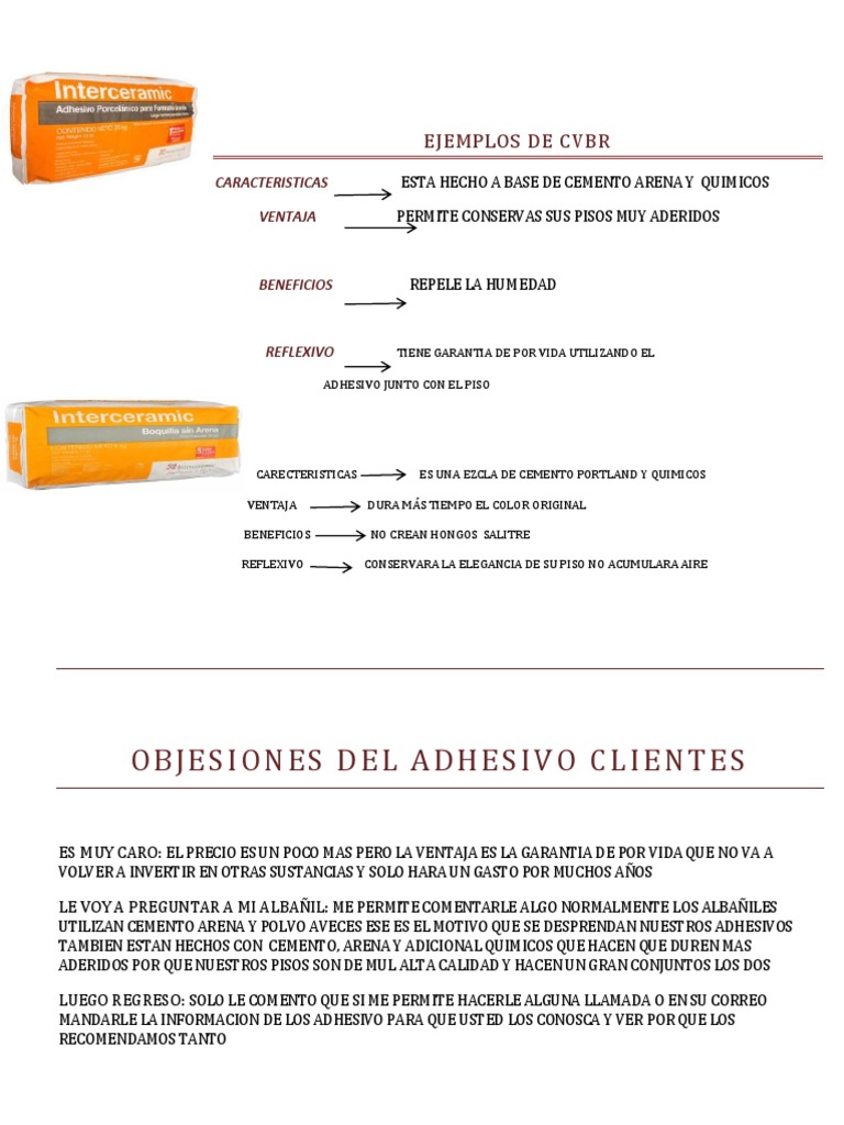Ejemplos de CVBR | PDF