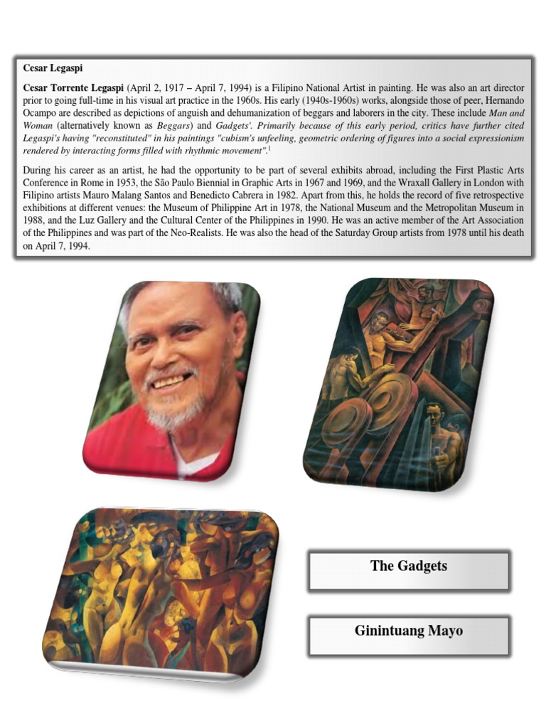 Cesar Legaspi Cesar Torrente Legaspi (April 2, 1917 - April 7, 1994) Is ...