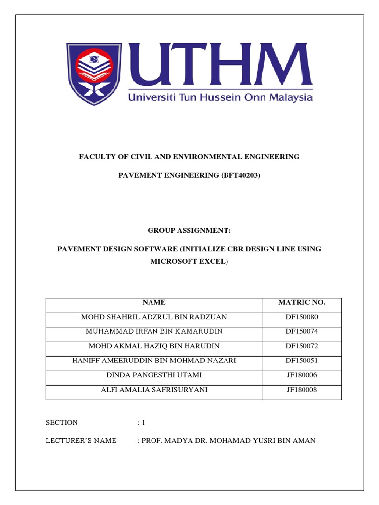 ASSINGMENT Pavement Engineering | PDF | Road Surface | Road