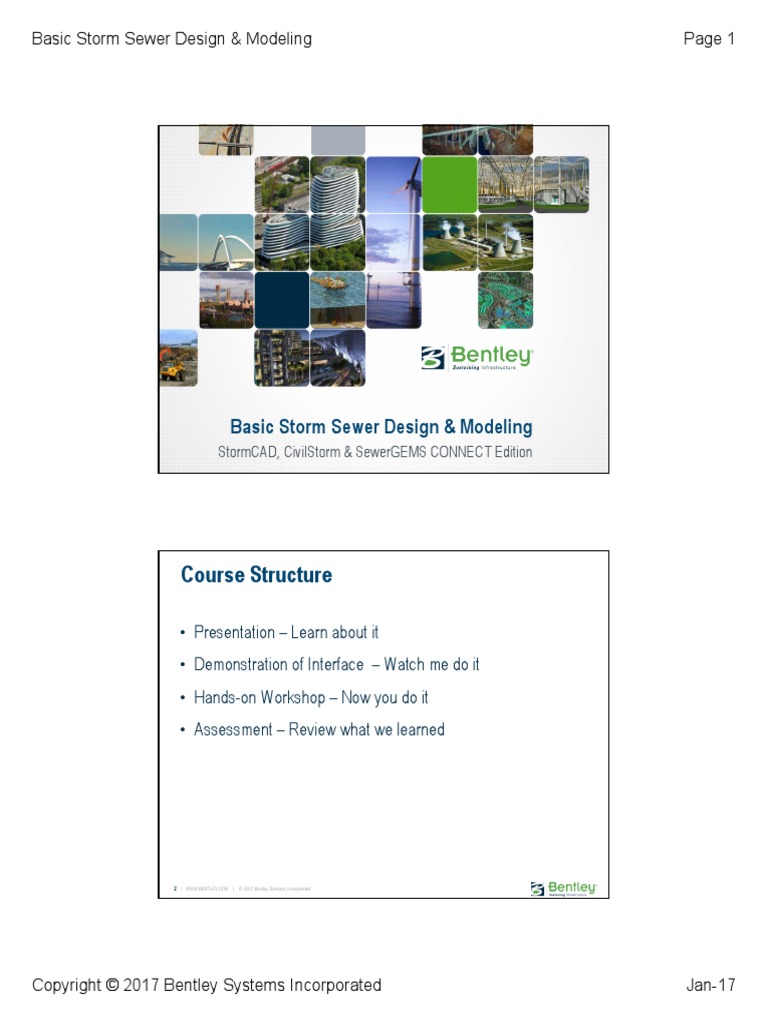 Basic Storm Sewer Design & Modeling CONNECT Edition - Presentation ...