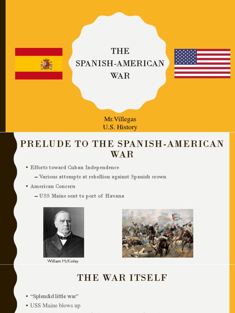 Spanish-American War Overview | PDF | Travel