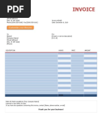 Ambulance Service Invoice: Company Name | PDF