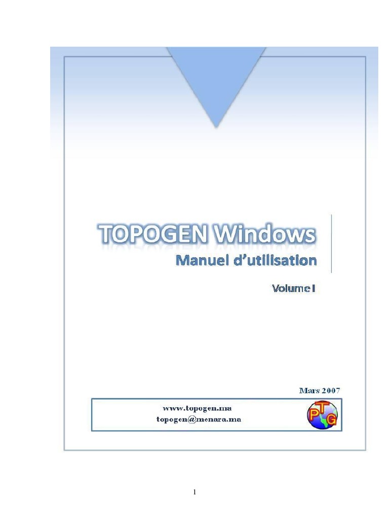 Topogen PDF | PDF | Fichier informatique | Microsoft Word