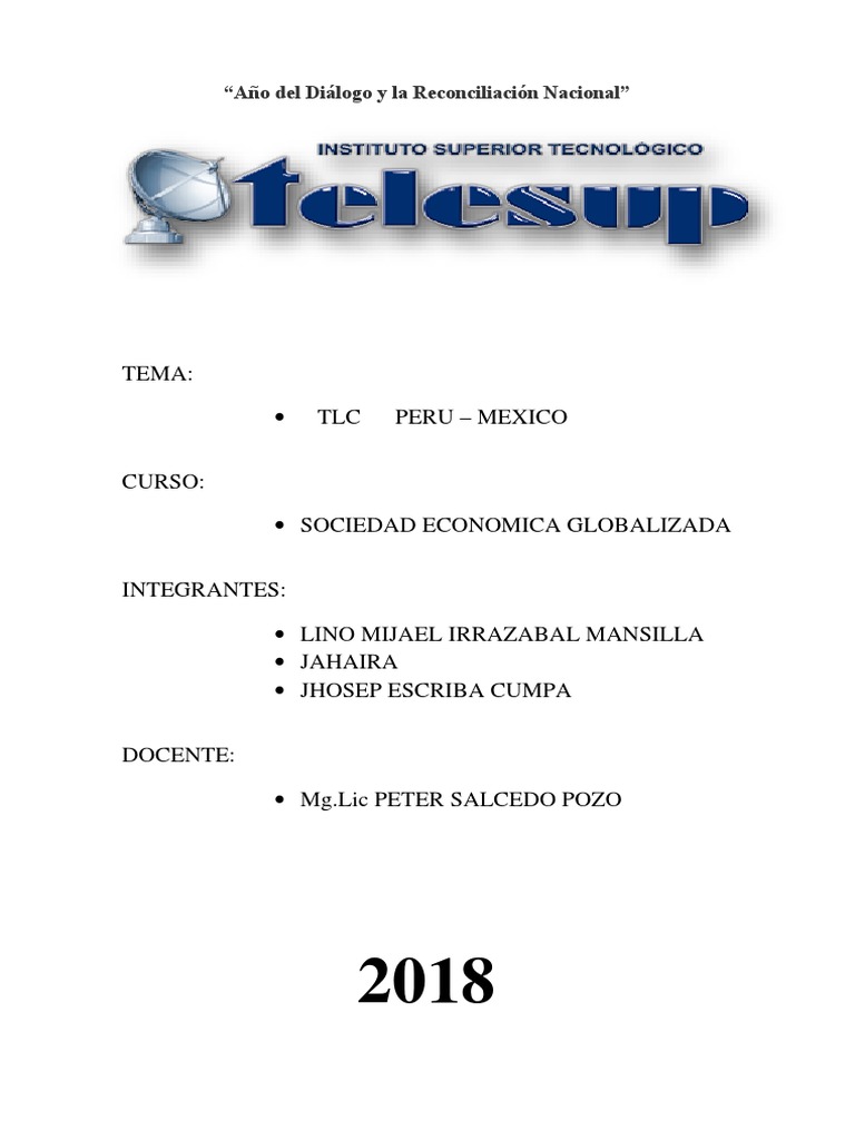 TLC Peru Mexico | PDF | México | Tratado de Libre Comercio Norteamericano