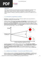 Exercices RMN Correction.. | PDF | Spectroscopie RMN | Mécanique quantique