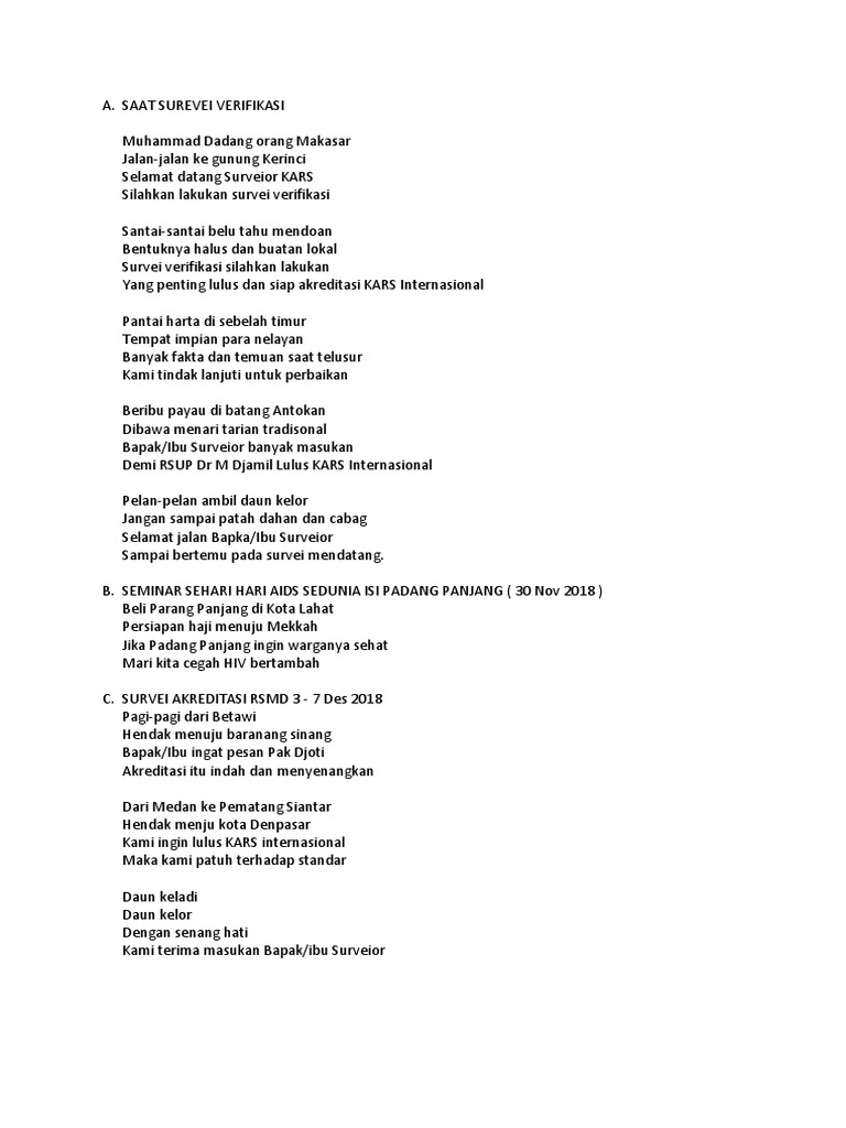 Kumpulan Pantun | PDF