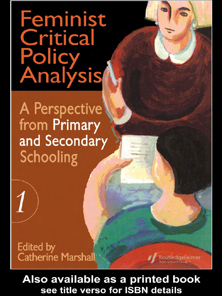 Feminist Critical Policy Analysis I PDF | PDF | Policy Analysis | Power ...
