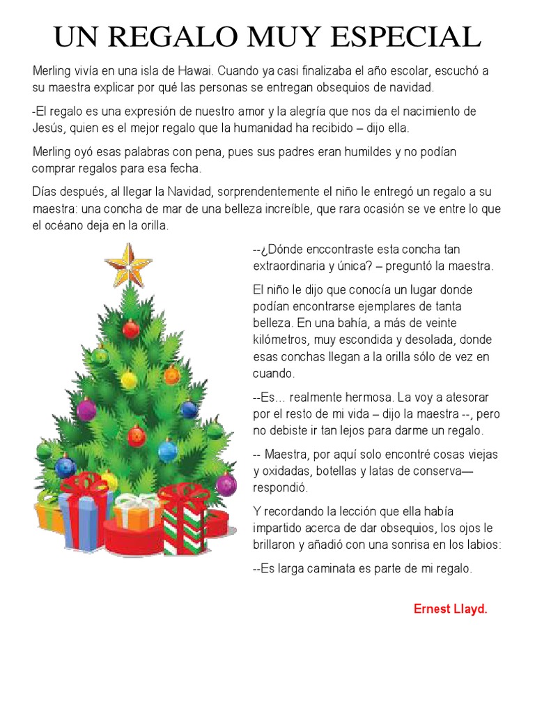 Un regalo de Navidad especial | PDF