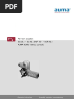 Auma Manual | PDF | Actuator | Valve