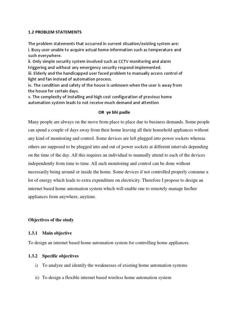 1.2 Problem Statements | PDF | Automation | Databases