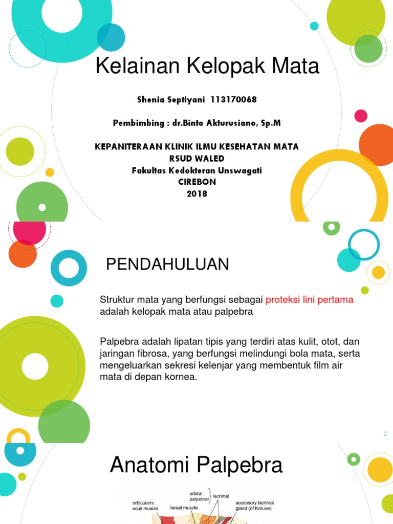 Kelainan dan Infeksi Palpebra | PDF