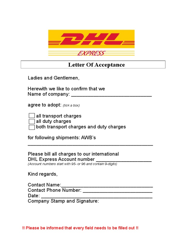 Letter of Acceptance (LOA) | PDF