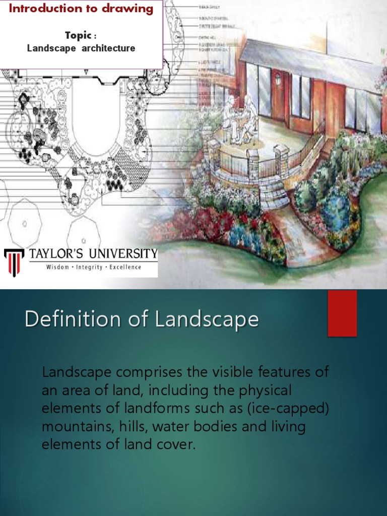 Landscape Architecture Design Process | PDF | Landscape | Landscape ...