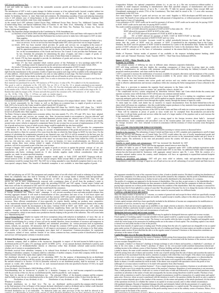 Cheat Sheet Tax | PDF | Value Added Tax | Tax Avoidance