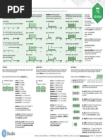 Dates and Times With Lubridate::: Cheat Sheet | PDF | Daylight Saving ...