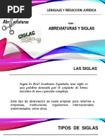 El Plural de Abreviaturas, Siglas, Acrónicos y Acortamientos-3a | PDF | Gramática | Tipología ...