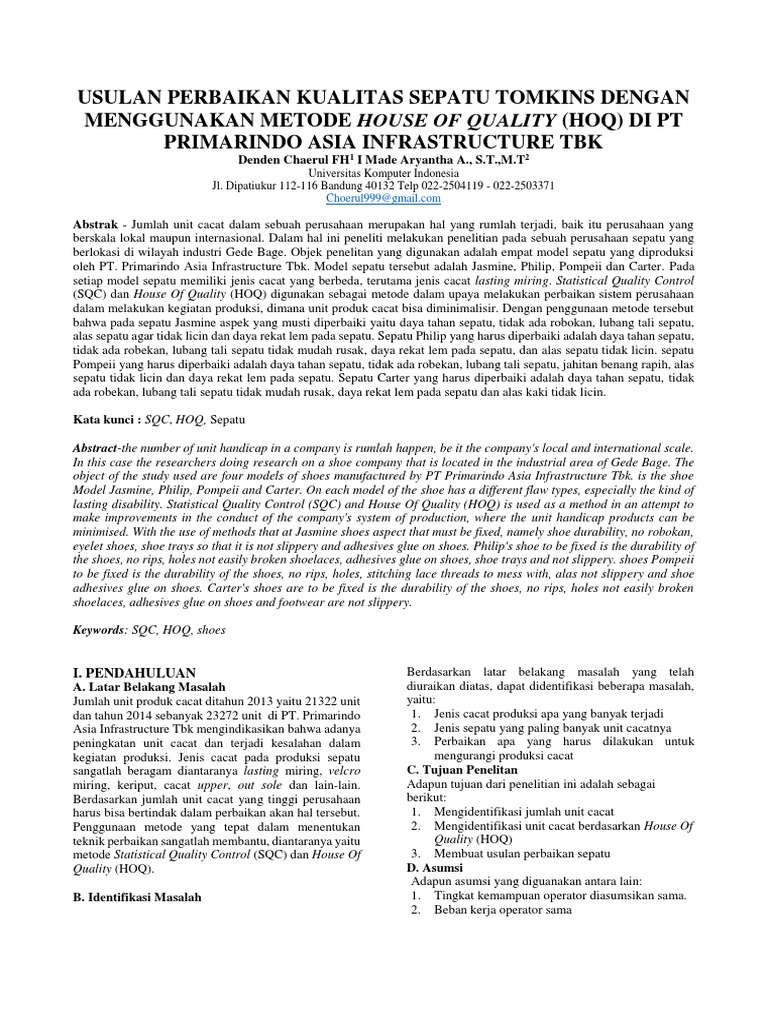 Contoh Hoq | PDF