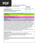 Contoh Template Lesson Plan Permata (Taska) | PDF