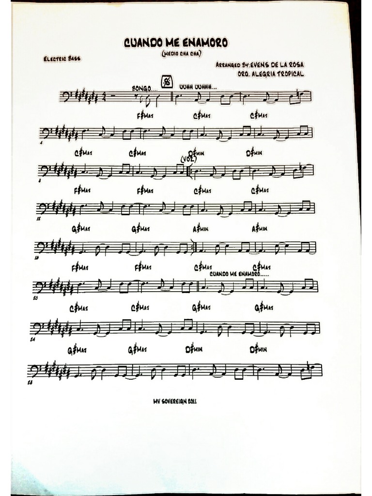 Cuando Me Enamoro PDF | PDF