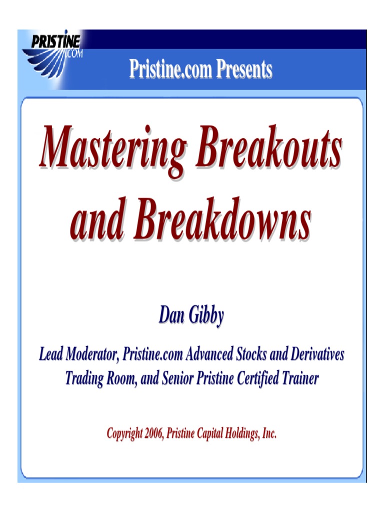 Mastering Breakouts and Breakdowns PDF | PDF | Market Trend | Day Trading