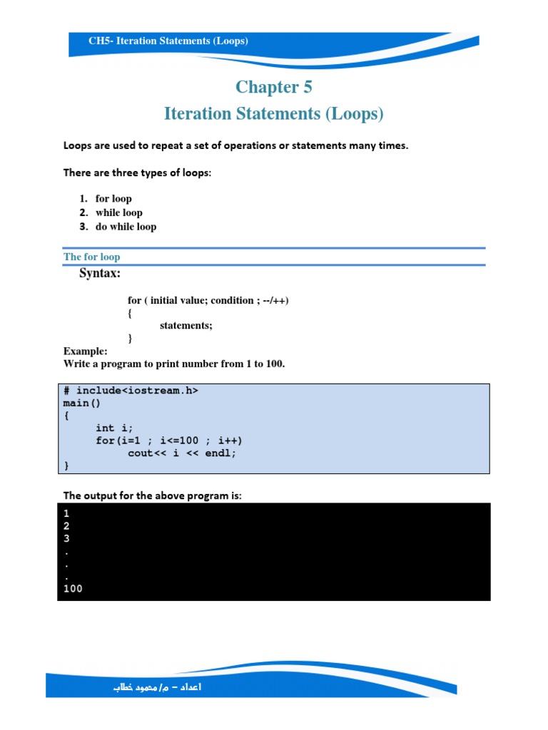 CH5 - Summery and Howmwork and AK | PDF | Control Flow | C (Programming Language)