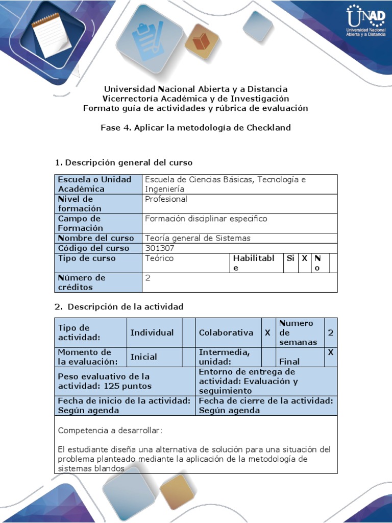 Guia TGS | PDF | Teoría de sistemas | Evaluación