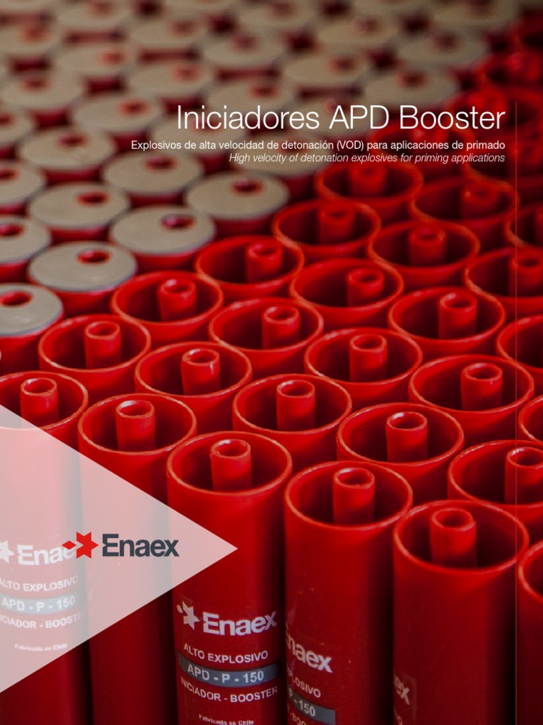 Folleto APD Booster Web | PDF | Material explosivo | Química