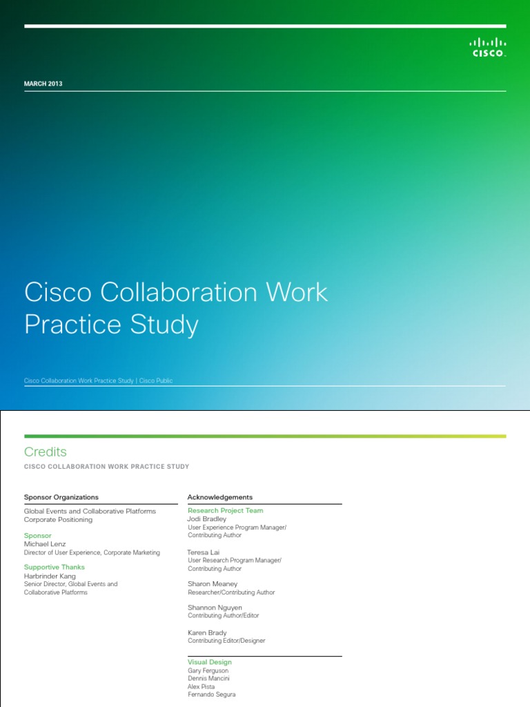 Practical Study On Collaboration | PDF | Collaboration | Trust (Emotion)