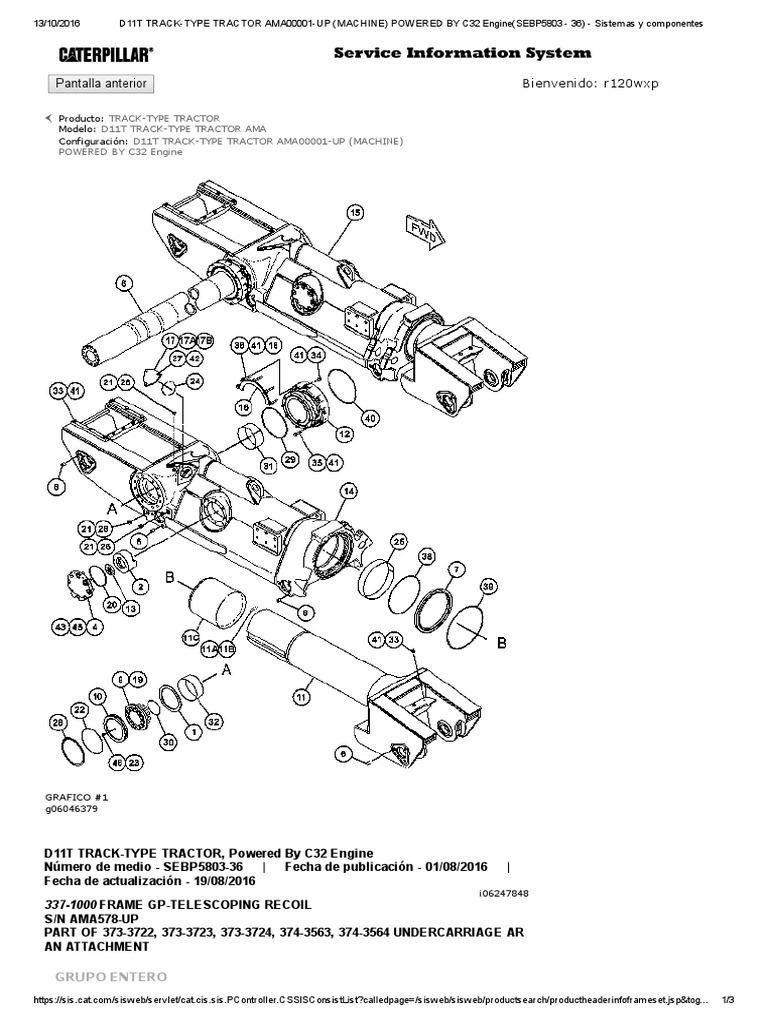 d11t Track-Type Tractor Ama00001-Up (Machine) Powered by c32 Engine ...