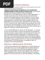 CDS PROTOCOLS Kalcker | PDF | Dose (Biochemistry) | Chemistry