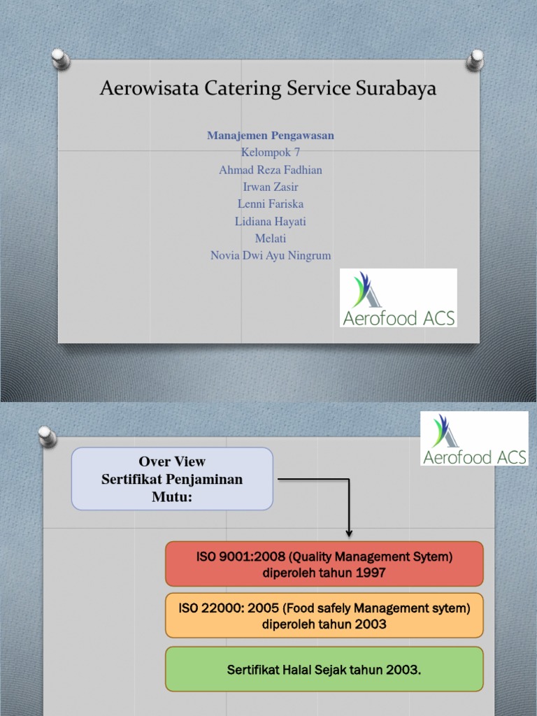 Aerowisata Catering Service Surabaya. | PDF